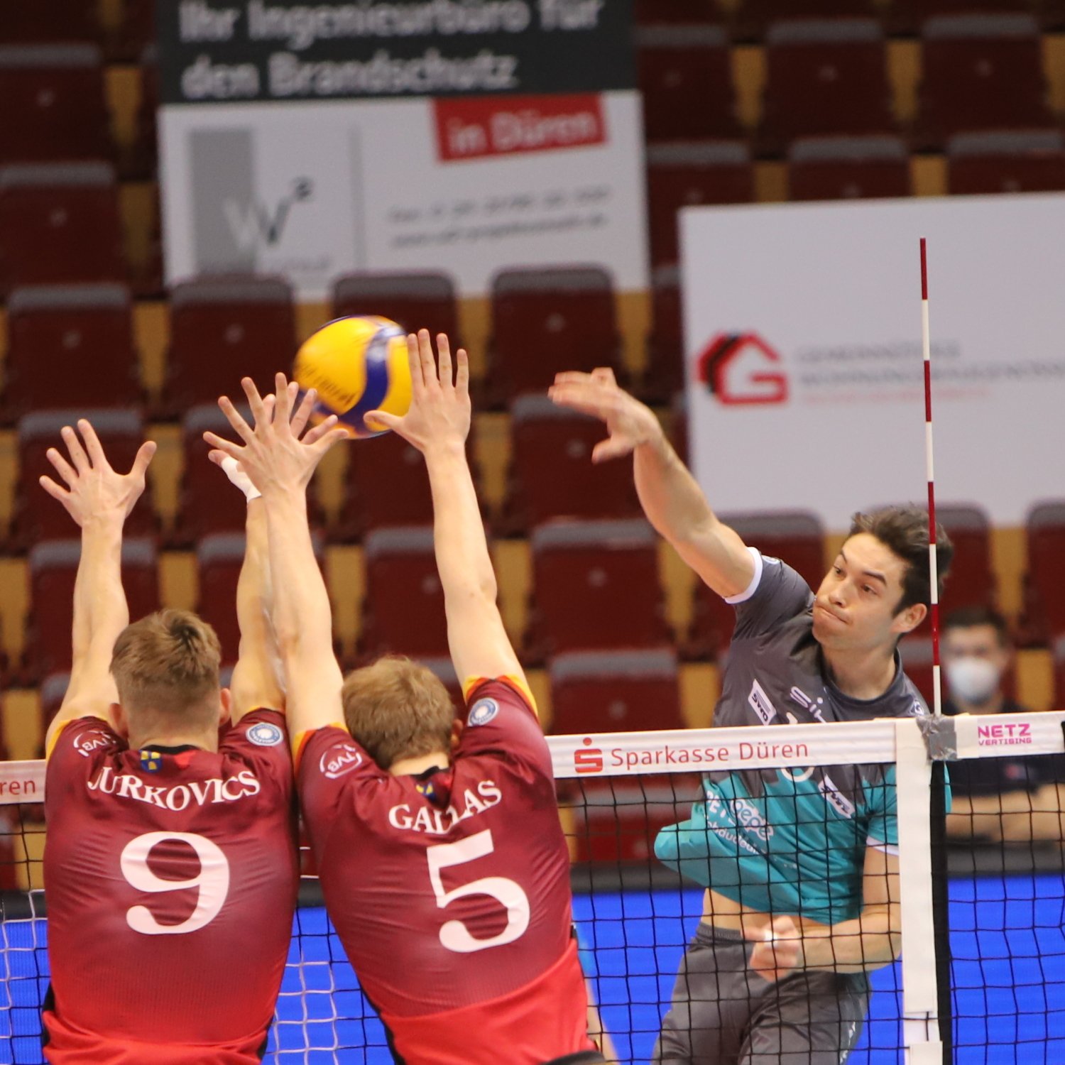 3:0 gegen die Volleyball Bisons - SWD powervolleys Düren 3:0 gegen die Volleyball Bisons - SWD powervolleys Düren
