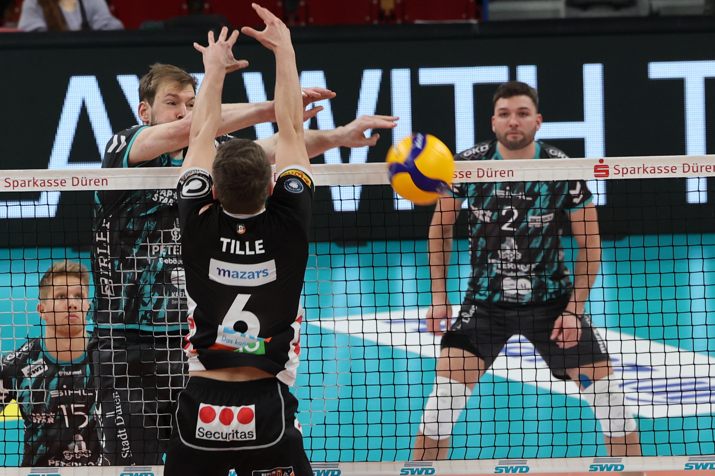 Viertelfinale gegen Friedrichshafen - SWD powervolleys Düren Viertelfinale gegen Friedrichshafen - SWD powervolleys Düren